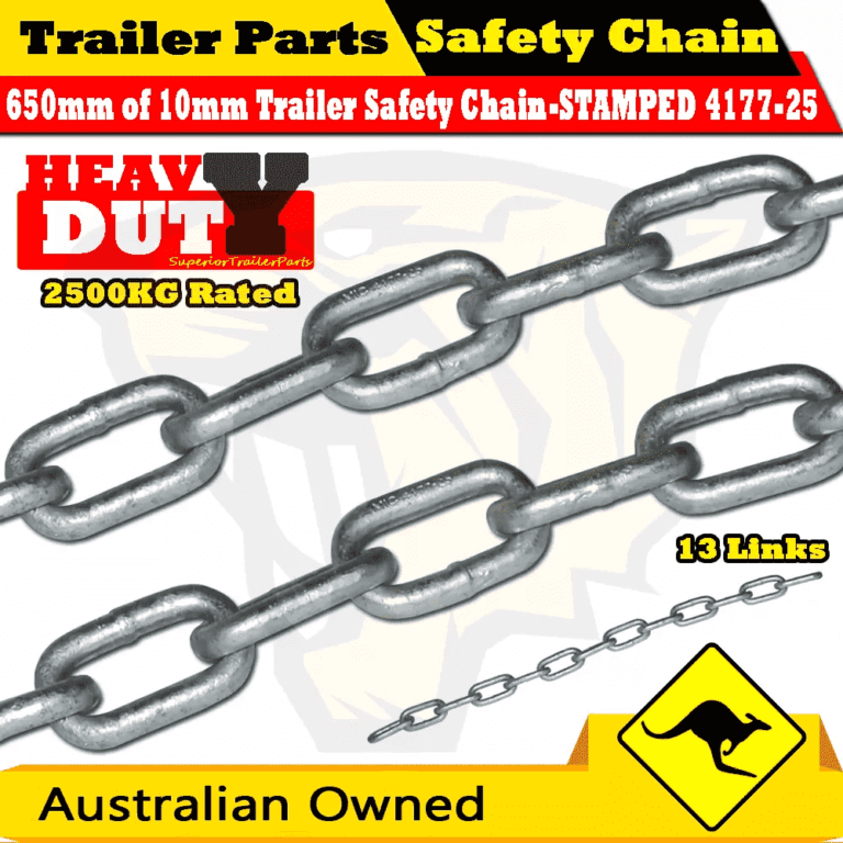 ADR-Approved Trailer Safety Chains | AS 4177-25 Compliant - Superior ...