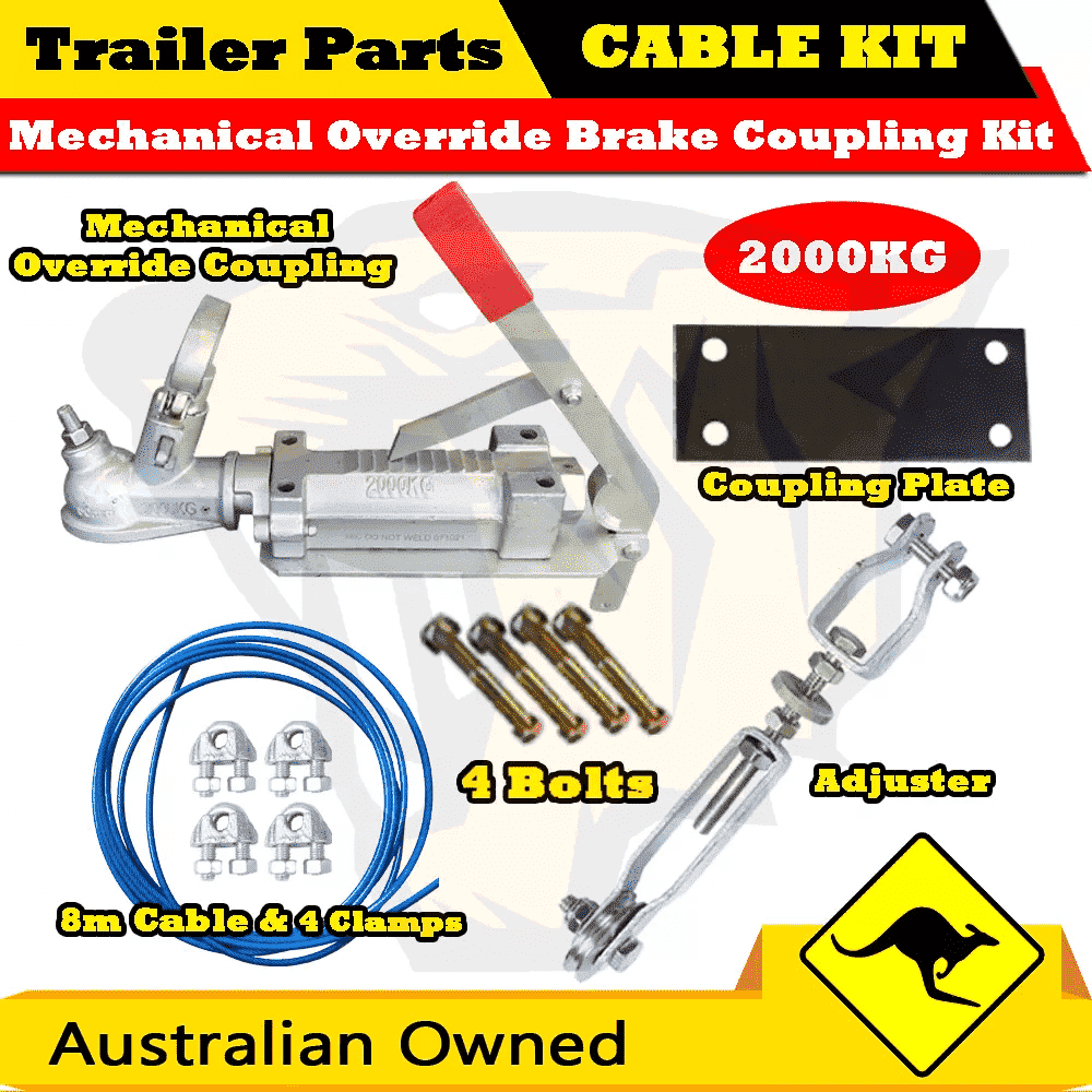 Superior Mechanical Override Brake Coupling Cable Kit - 2000kg ...