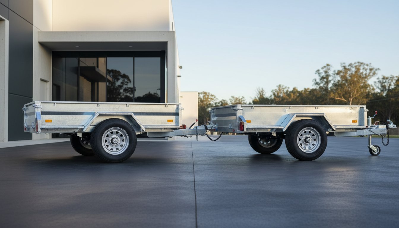 Single Axle vs Tandem Axle Trailer Pros and Cons: A Practical Selection ...